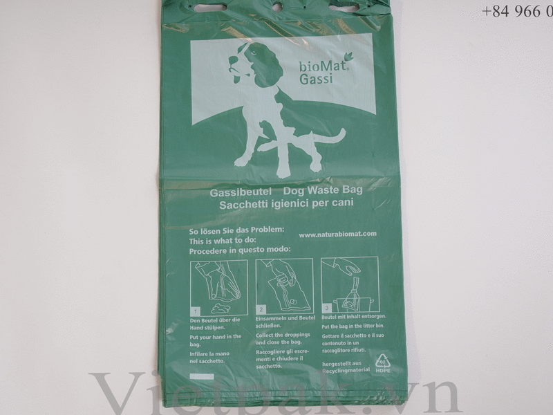 Dog poop bag - Vietnam plastic bag manufacturer